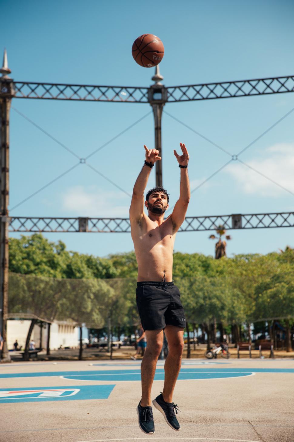 Free Stock Photo of A young man shooting a basketball | Download Free ...