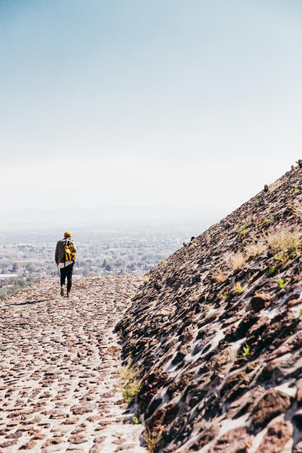 Free Stock Photo of A man walking on historic stone tomb | Download ...