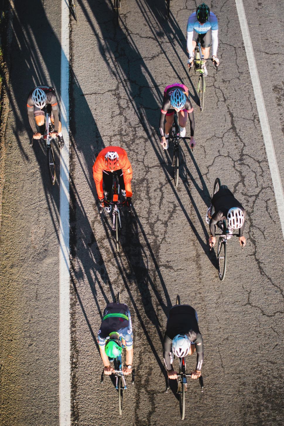 Free Stock Photo of Bicycle race view from above | Download Free Images ...