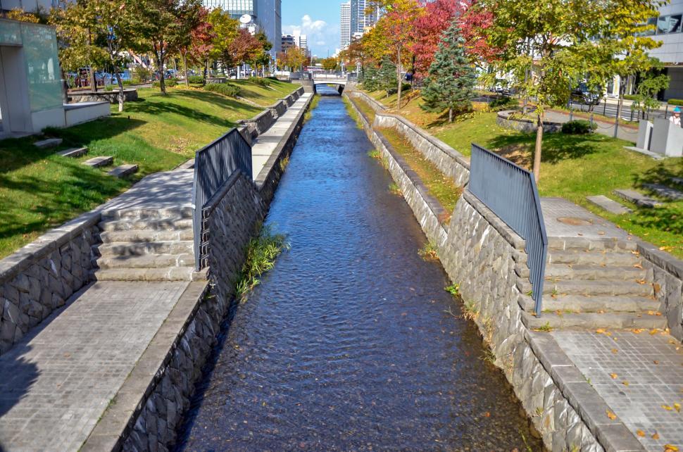 Free Stock Photo of Clean City Canal in Japan | Download Free Images ...
