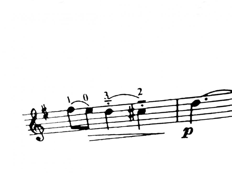 Free Stock Photo Of Single Staff Of Sheet Music Notes In A Song Free Stock Photo Of Single Staff Of Sheet Music Notes In A Song