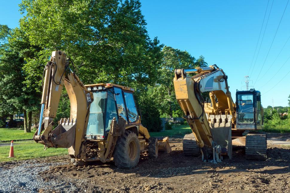 Free Stock Photo of Front Loader And Excavator | Download Free Images ...