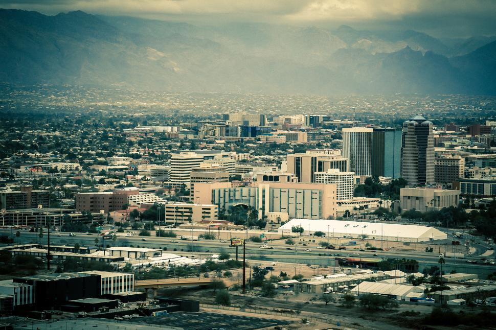Free Stock Photo of Colored view of Tucson, Arizona | Download Free ...