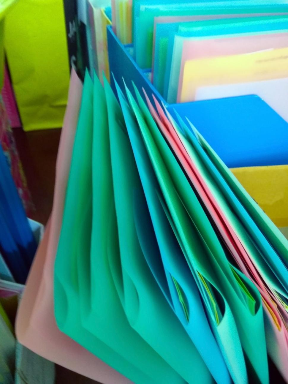 Free Stock Photo of Colorful files in an office | Download Free Images ...