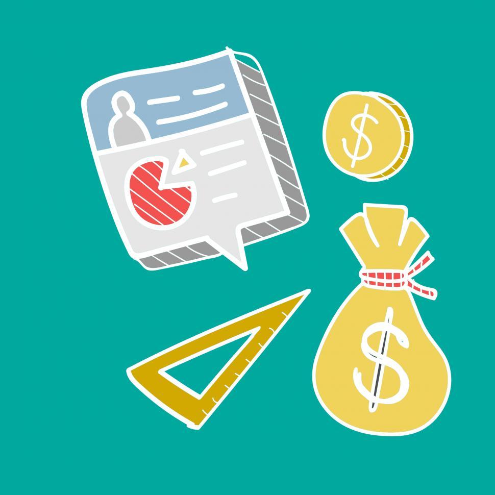 Finance Background Vector