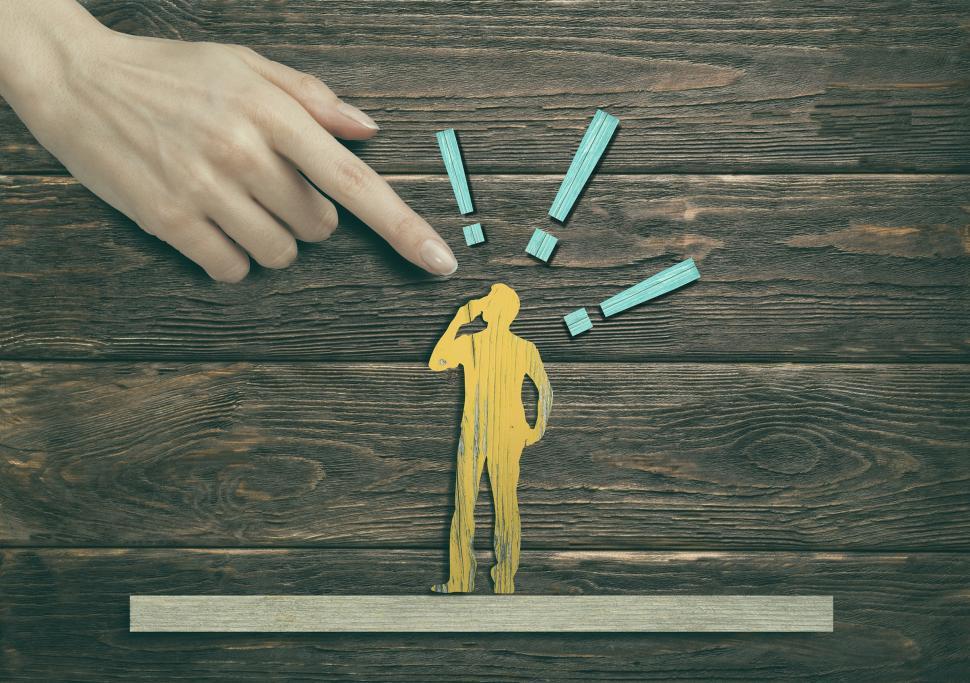 Free Stock Photo of Surprise and Doubt - Pointing Finger - Exclamation ...