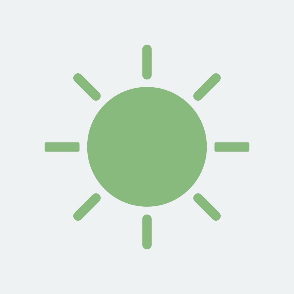 Free Stock Photo of Shining Sun vector icon | Download Free Images and ...