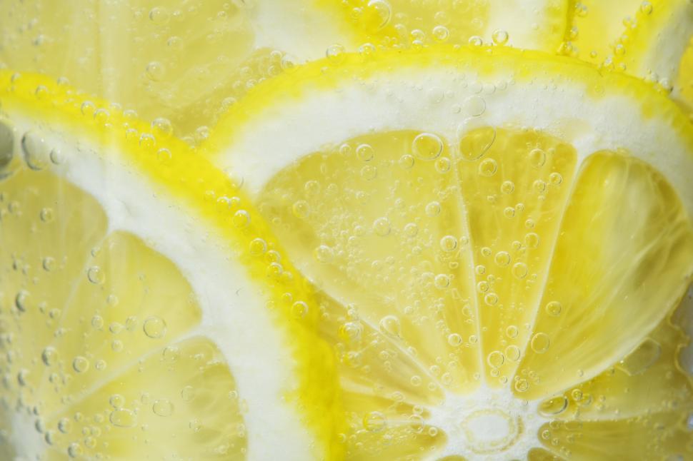 Free Stock Photo of Lemon slices in a chilled beverage | Download Free ...