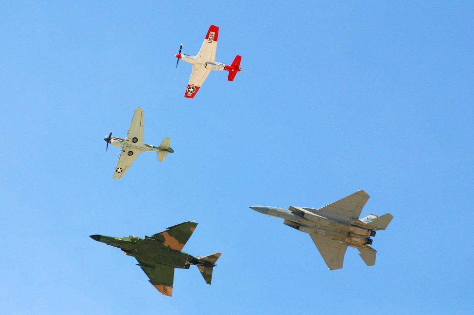 Free Stock Photo of Planes in formation | Download Free Images and Free ...