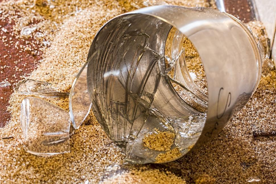 Free Stock Photo of Glass Filled With Sand on Floor | Download Free ...