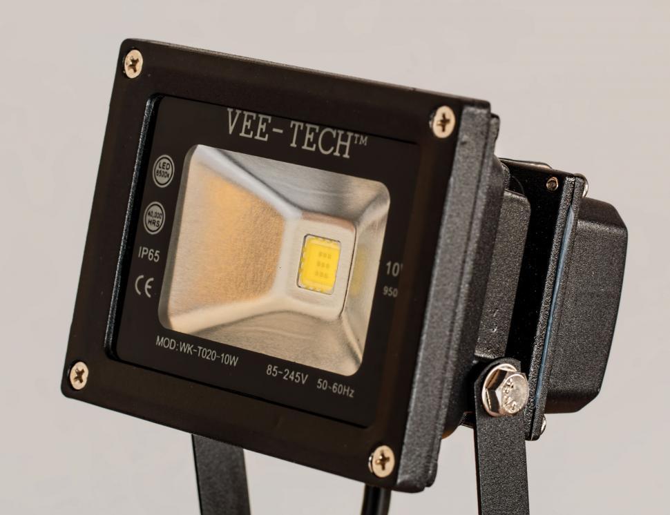 Free Stock Photo of Close Up of Flood Light on White Background ...
