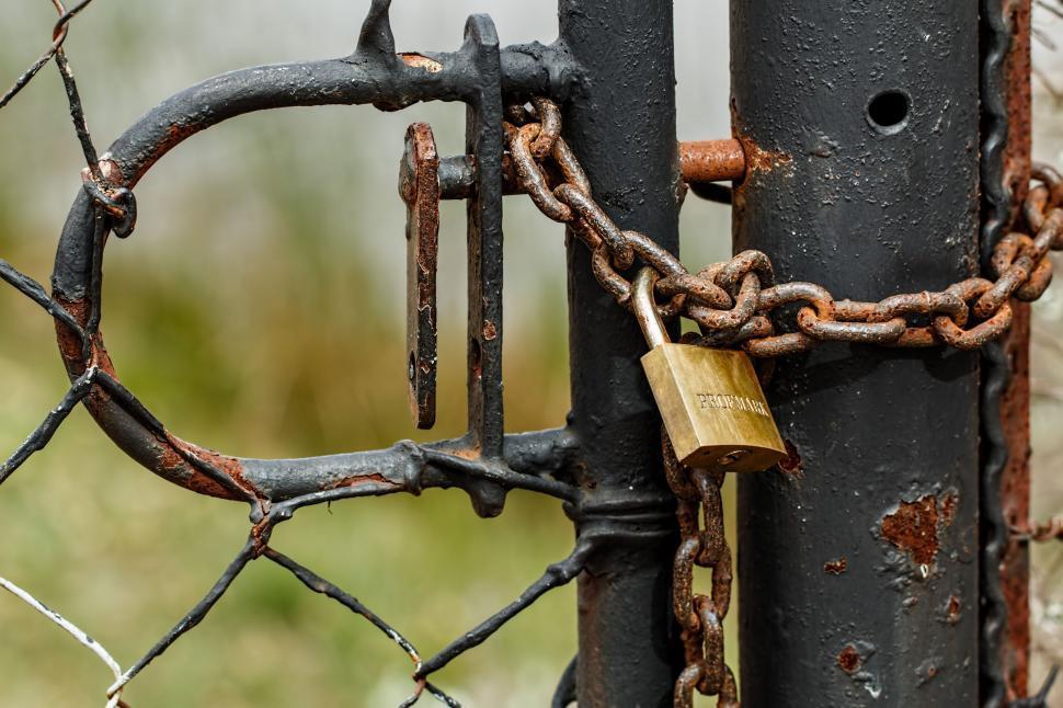 Free Stock Photo of Rusty Gate With Padlock | Download Free Images and ...