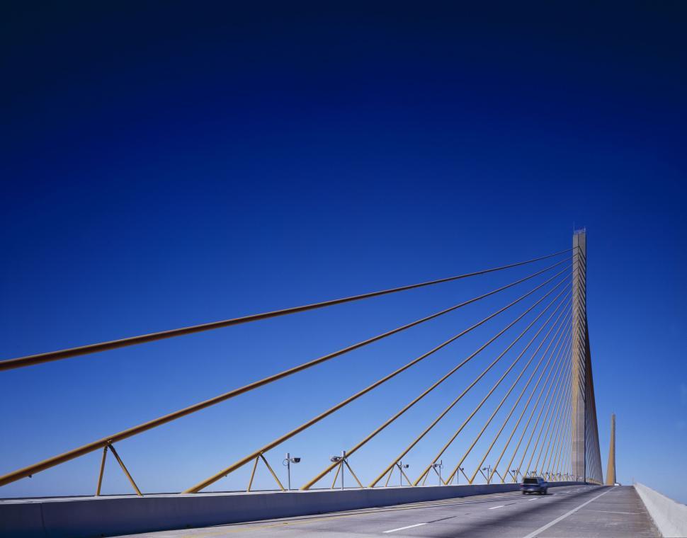 Free Stock Photo of Bob Graham Sunshine Skyway Bridge | Download Free ...
