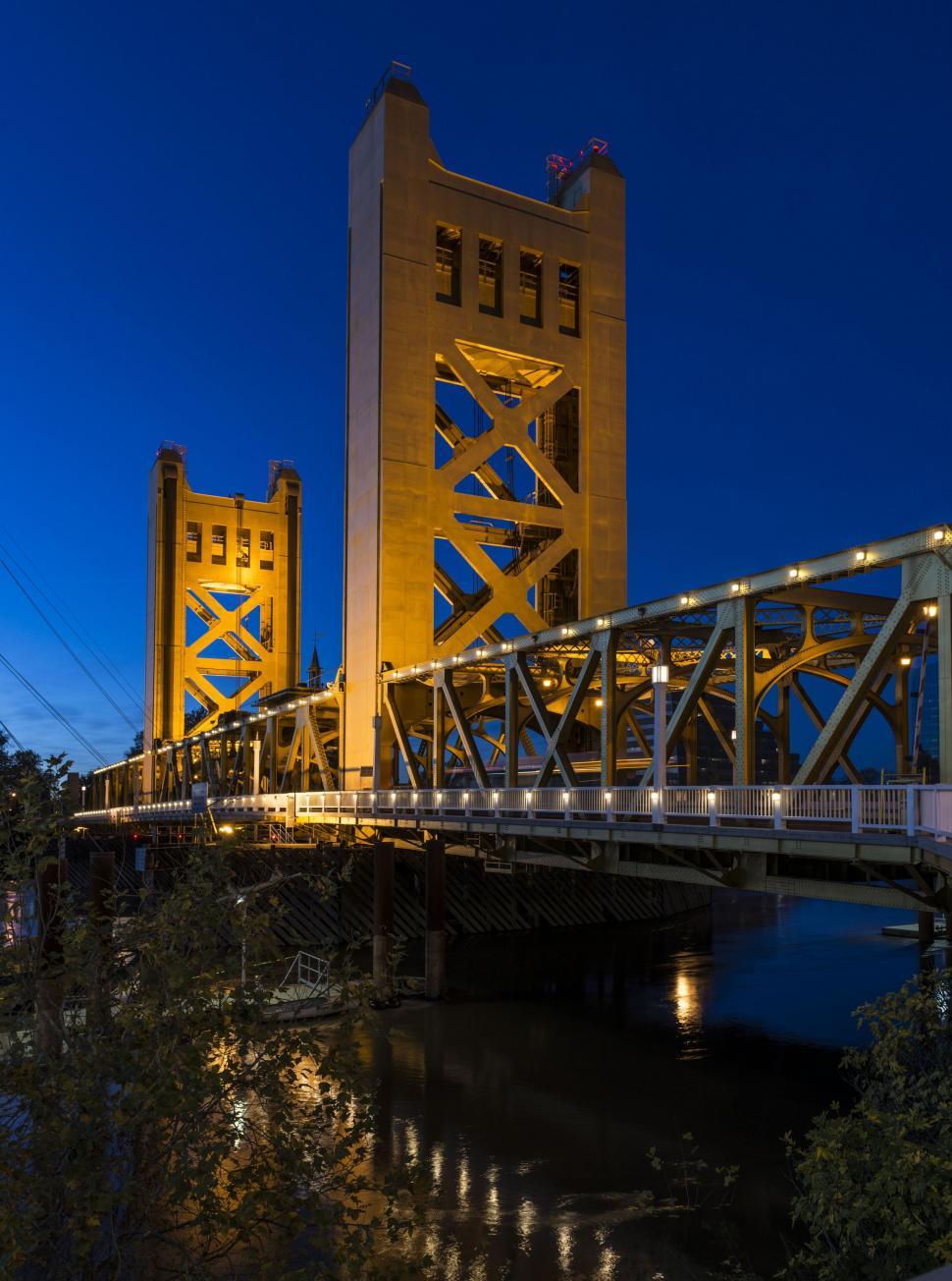 Free Stock Photo of Low Angle View of Tower Bridge (California ...