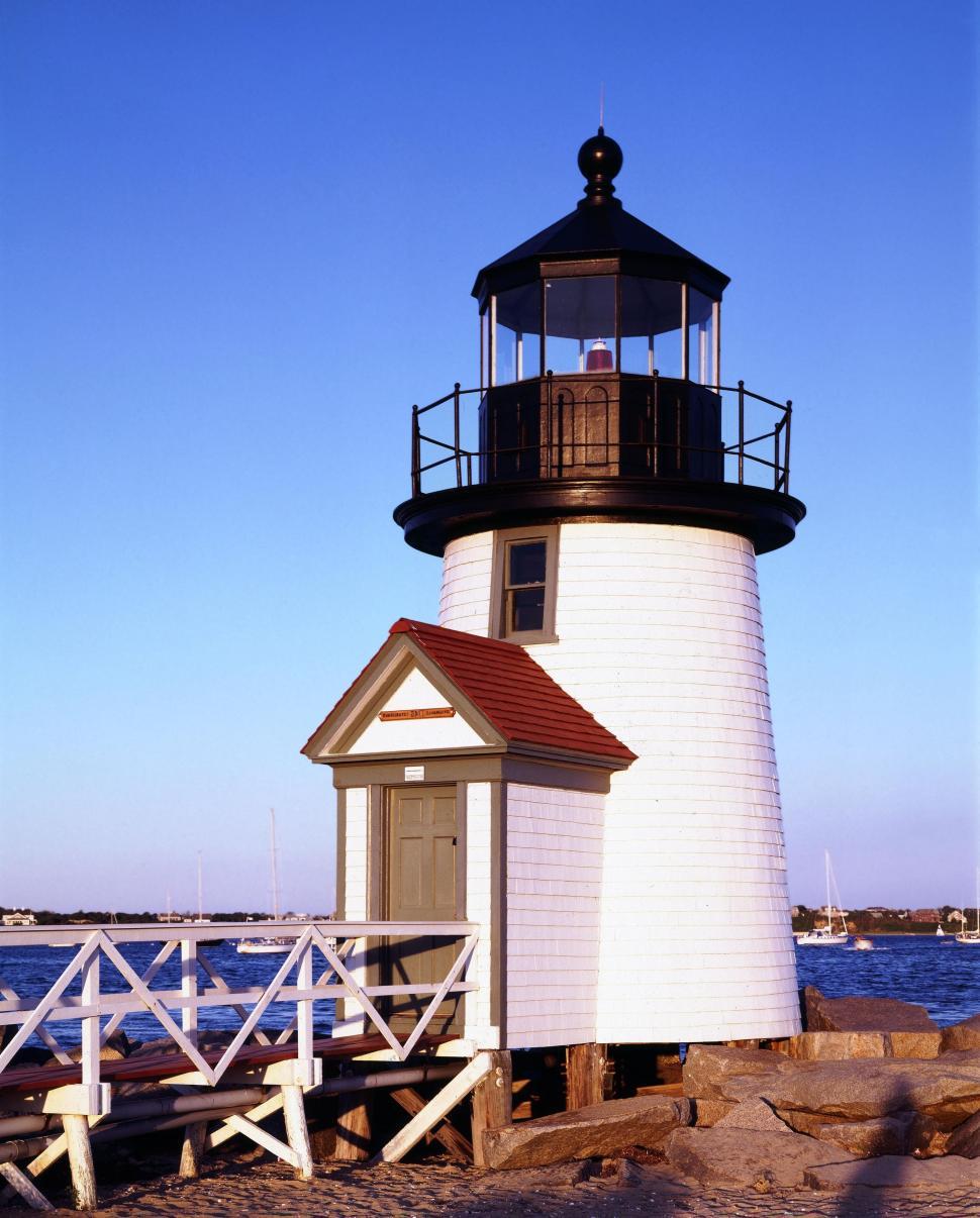 Free Stock Photo of Nantucket Harbor Range Lights | Download Free ...