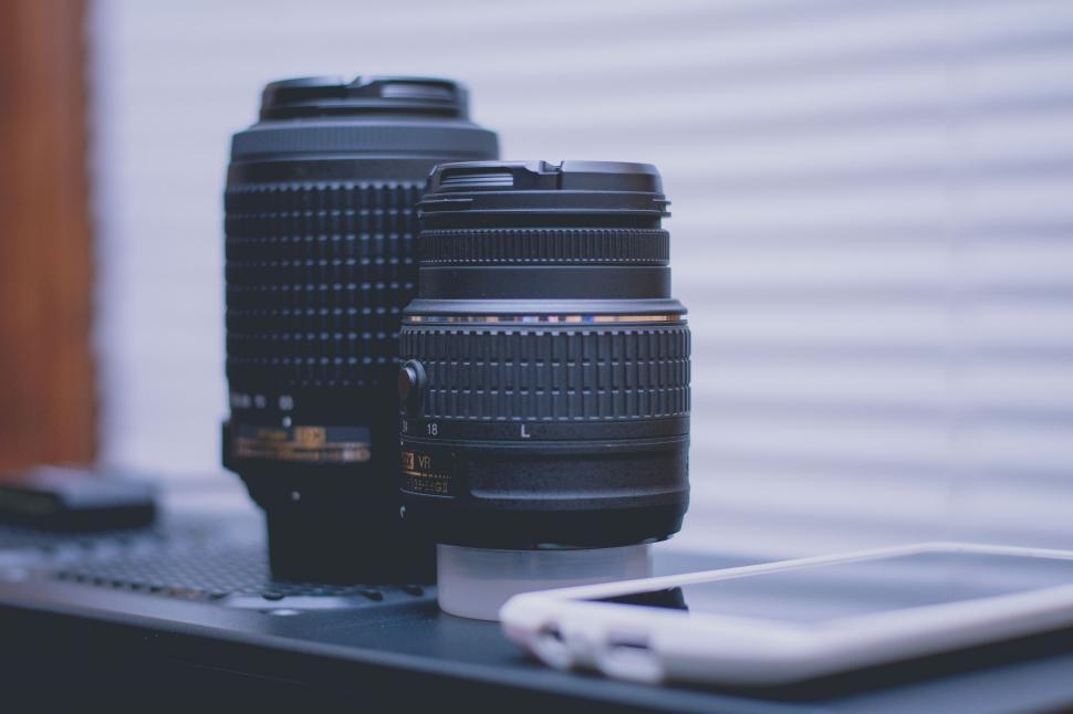 Free Stock Photo of Two Camera Lens | Download Free Images and Free ...