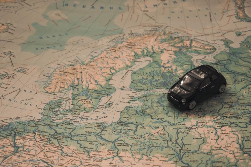 Free Stock Photo of Miniature car on map | Download Free Images and ...
