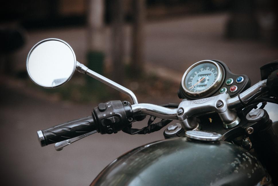 Free Stock Photo of Motorbike Handle With Mirror | Download Free Images ...
