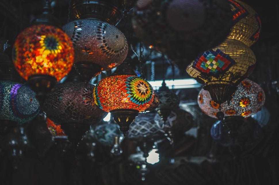 Free Stock Photo of Colorful Lanterns | Download Free Images and Free ...