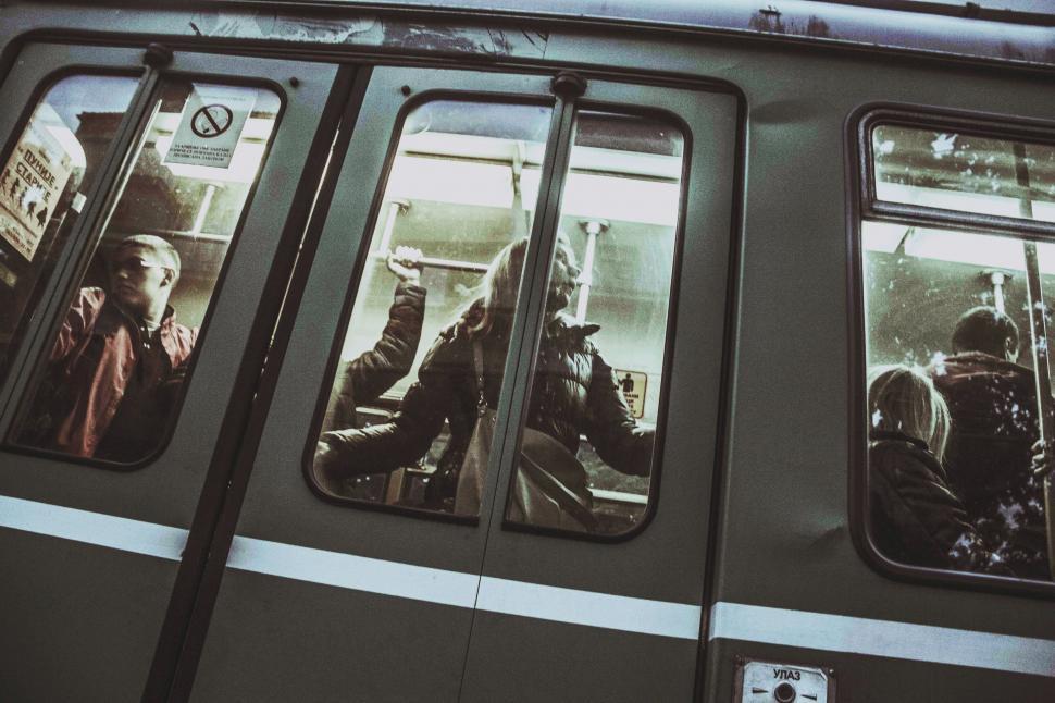 Free Stock Photo of Passengers in Train | Download Free Images and Free ...