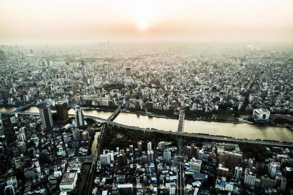 Free Stock Photo of River and City | Download Free Images and Free ...