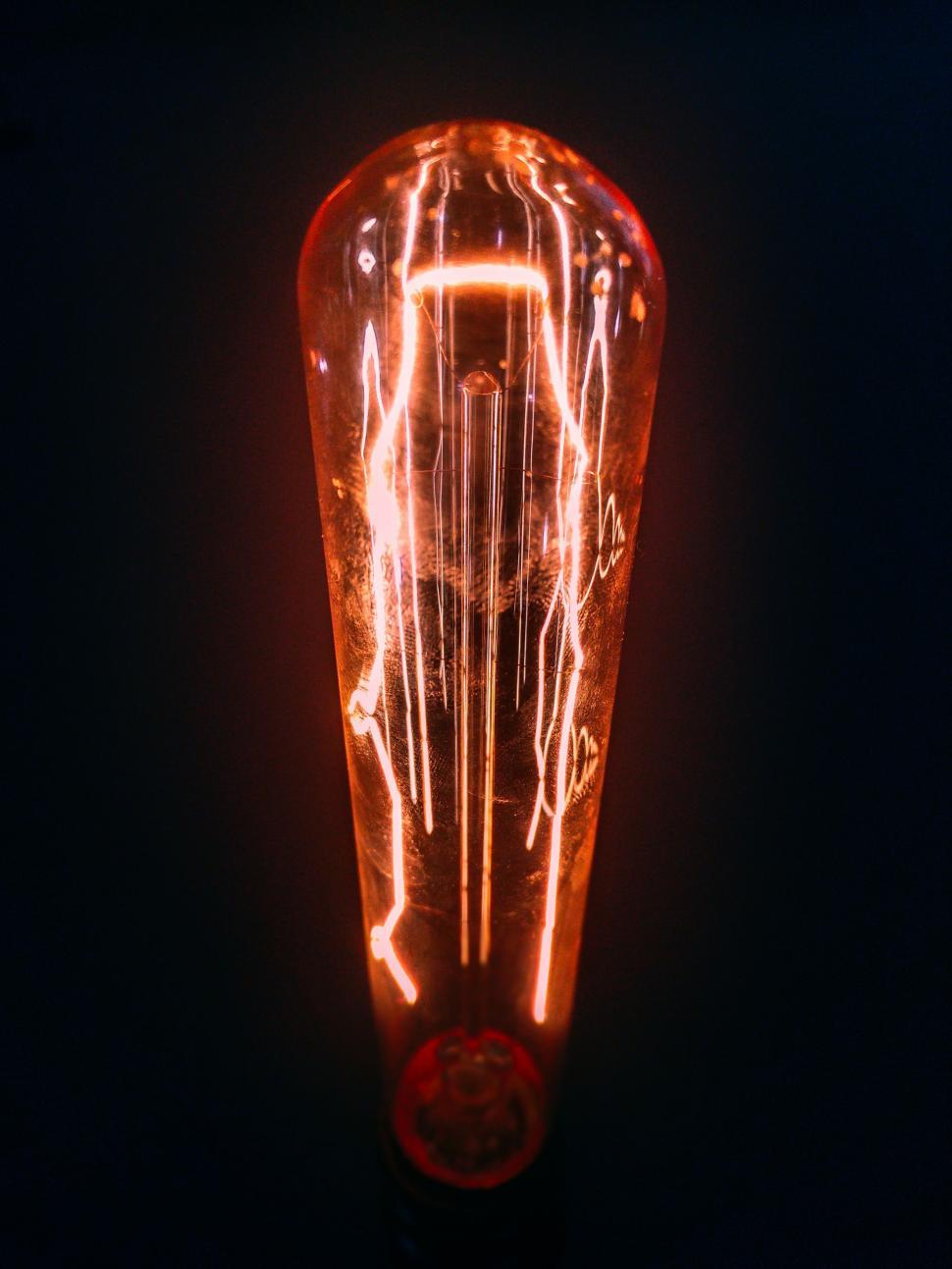 Free Stock Photo of Red Light Bulb | Download Free Images and Free ...