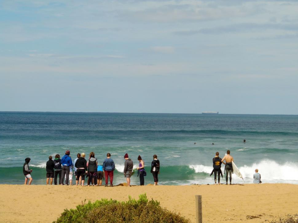 Free Stock Photo of People at Beach | Download Free Images and Free ...