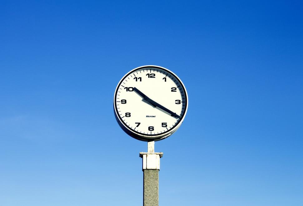 Free Stock Photo of Pole Clock | Download Free Images and Free ...