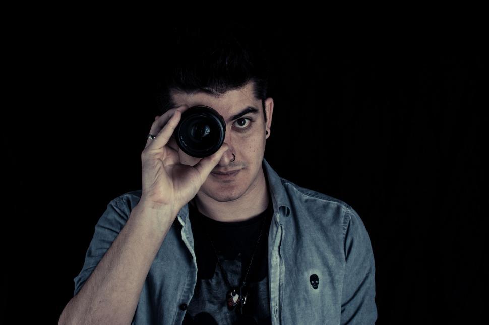 Free Stock Photo of Looking Through Lens | Download Free Images and ...