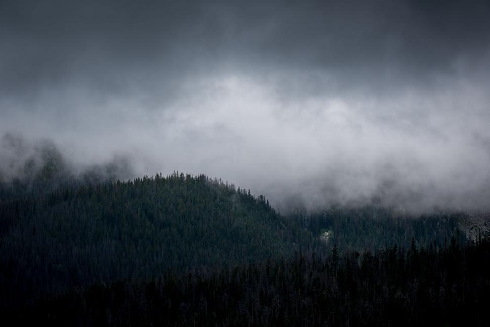 Free Stock Photo of Fog over hills | Download Free Images and Free ...