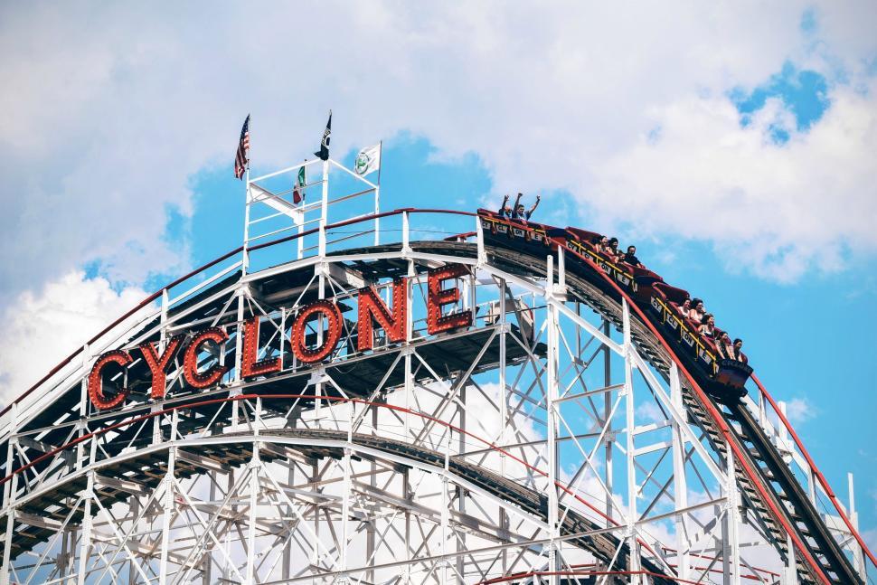 Free Stock Photo of Cyclone Roller-coaster | Download Free Images and ...