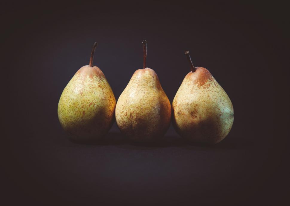Free Stock Photo of Three Pears | Download Free Images and Free ...