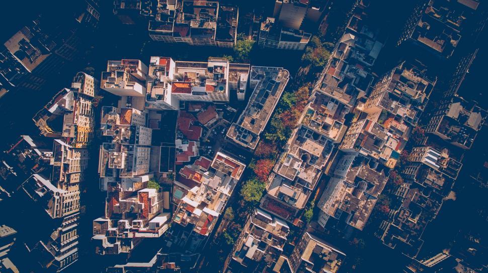 Free Stock Photo of Top View of Residential Area | Download Free Images ...