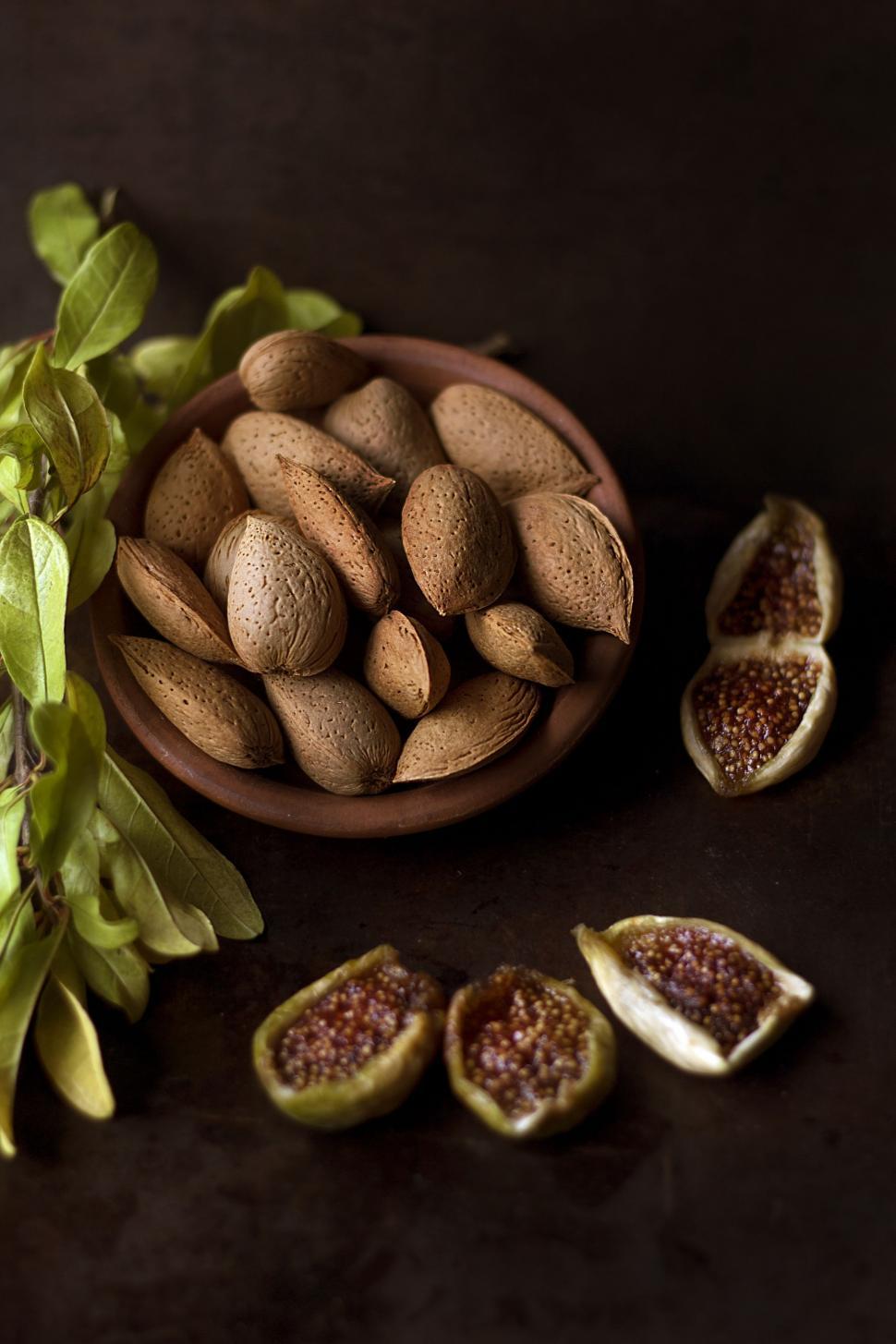 Free Stock Photo of Almonds and Figs | Download Free Images and Free ...