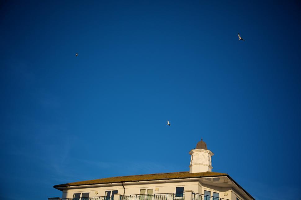 Free Stock Photo of White Building With Clock Tower | Download Free ...