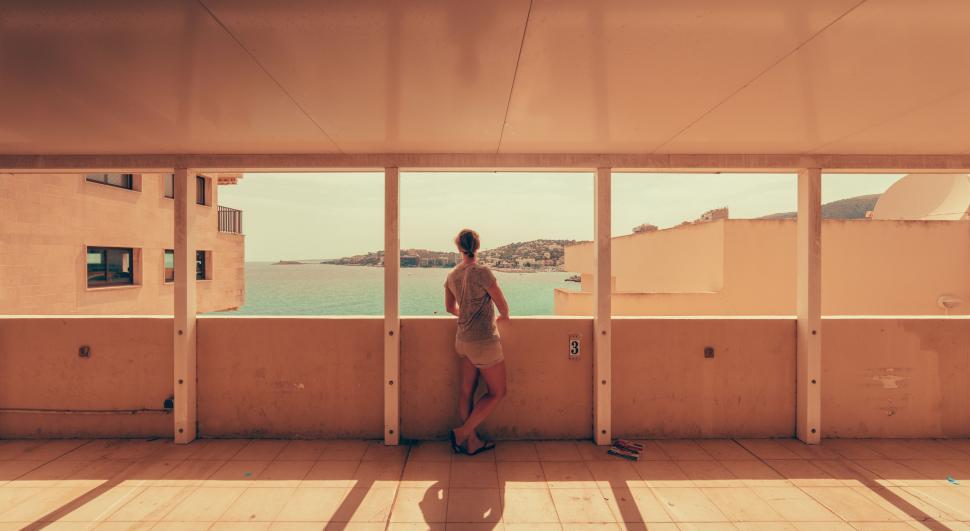 Free Stock Photo of Woman Standing at the window | Download Free Images ...