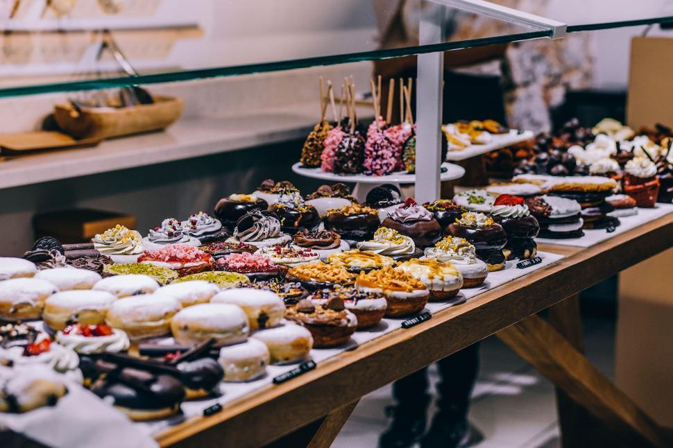 Free Stock Photo of Pastries on display for sale | Download Free Images ...