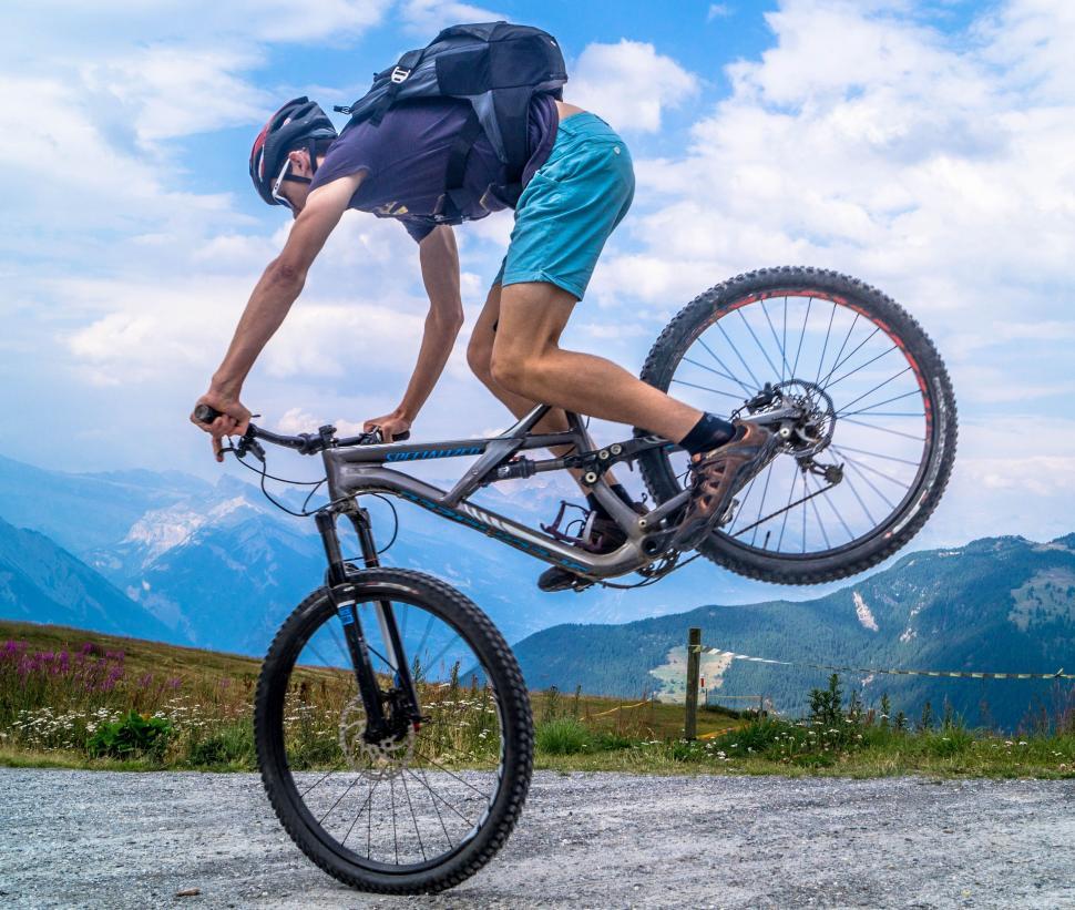 Free Stock Photo of Cyclist Doing Stunts | Download Free Images and ...