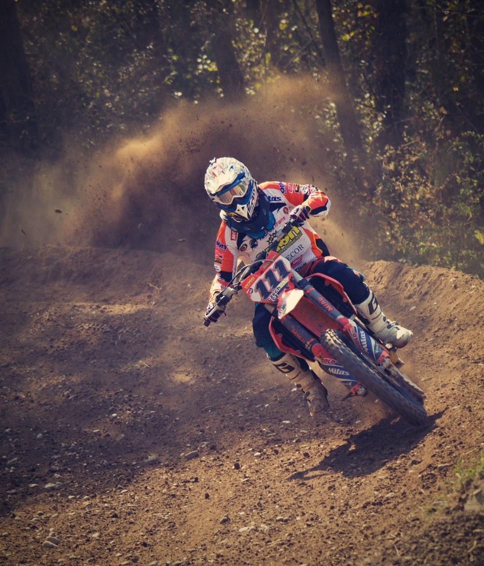 Free Stock Photo of Bike rider on dirt road | Download Free Images and ...