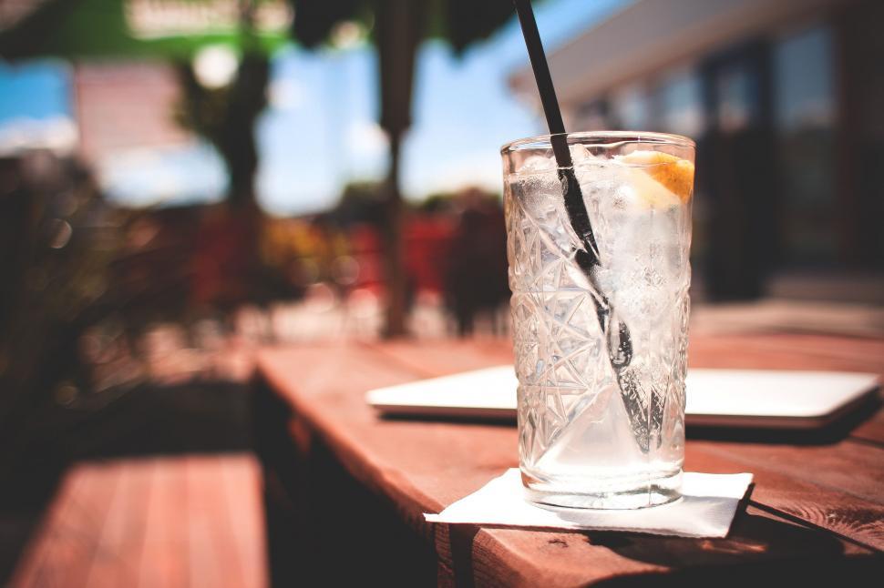 Free Stock Photo of Glass of Lemonade on table | Download Free Images ...