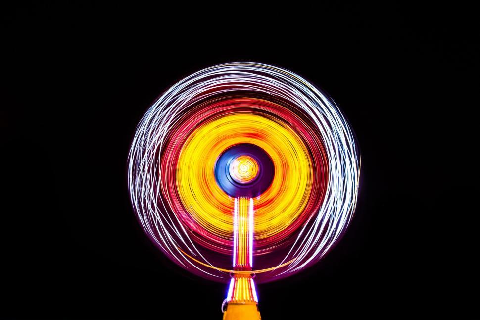 Free Stock Photo of Spinning Light | Download Free Images and Free ...
