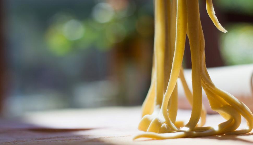 Raw Pasta Photography