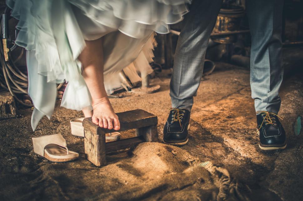 Free Stock Photo of Woman Foot on wooden stool | Download Free Images ...