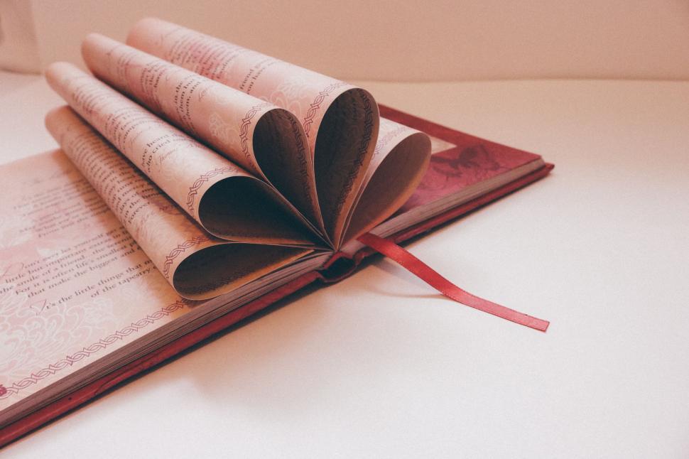 Free Stock Photo of Open Book with Curved Pages | Download Free Images ...