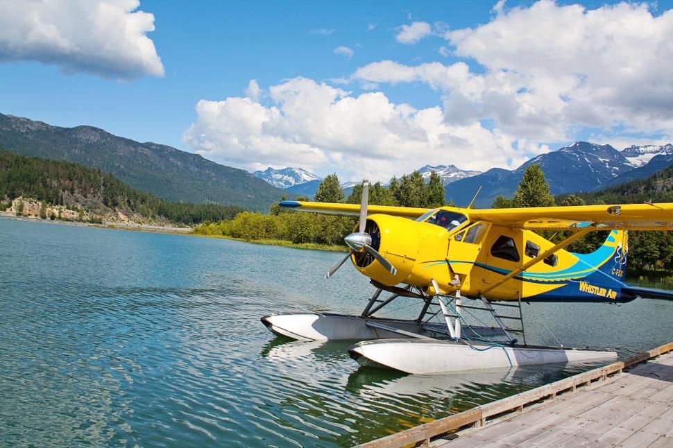 Free Stock Photo of Yellow Bi-plane | Download Free Images and Free ...