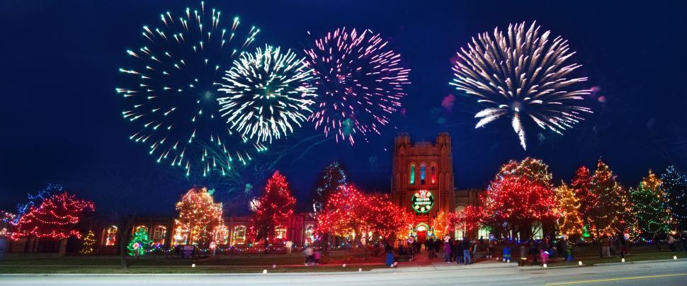 Free Stock Photo of Christmas Fireworks | Download Free Images and Free ...