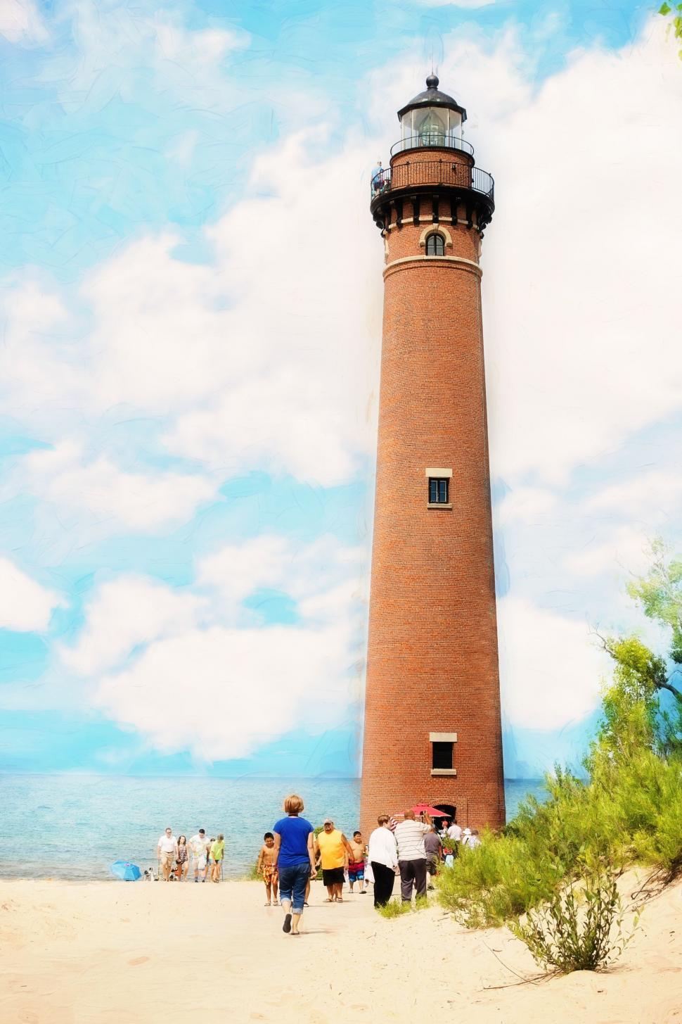 Free Stock Photo of Little Sable Point Lighthouse | Download Free ...