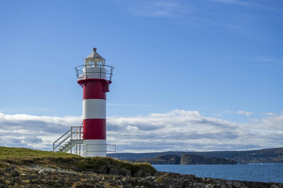 Free Stock Photo of Light tower along coastline | Download Free Images ...