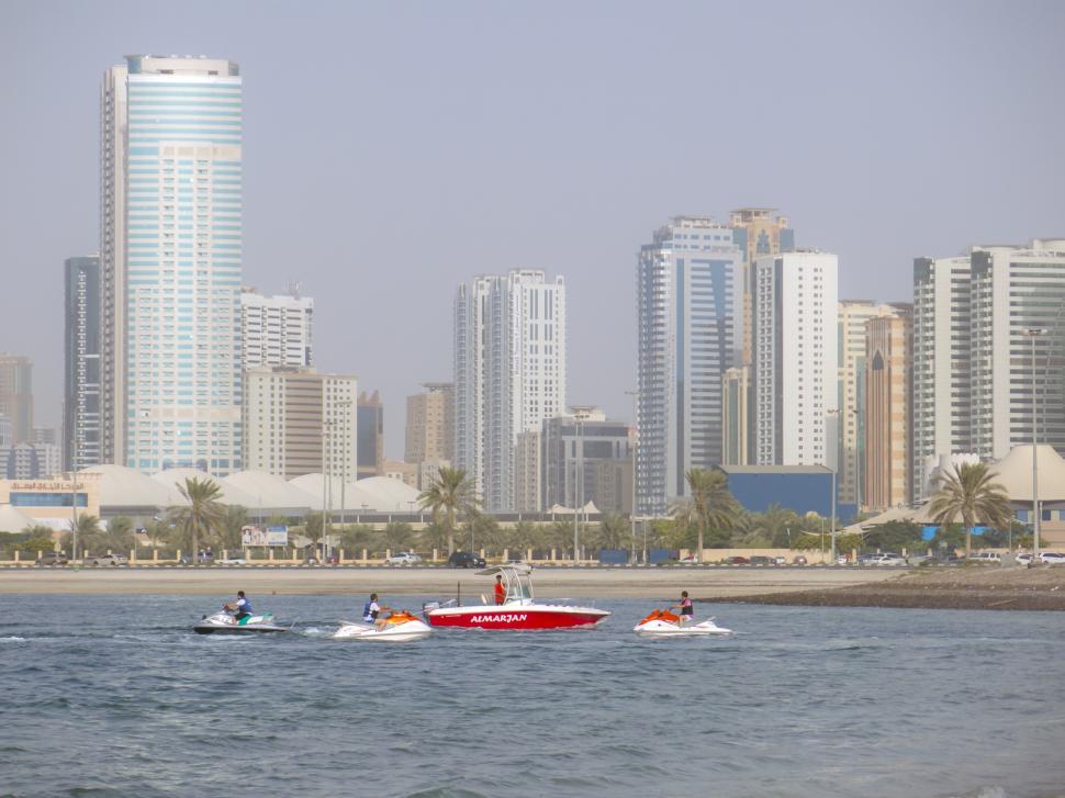 Free Stock Photo of life in dubai - City Skyline | Download Free Images ...