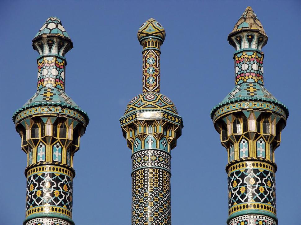 Free Stock Photo of Qom metropolis - Minarets | Download Free Images ...